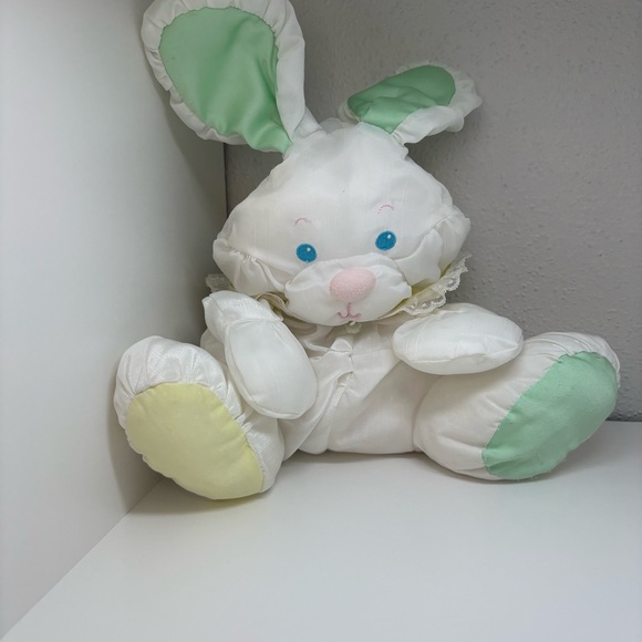 Fisher-Price | Toys | Vintage Fisher Price Puffalump White Bunny 988 ...